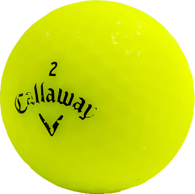 48 Callaway Yellow Golf Balls in Mesh Bag – Clean Green Golf Balls